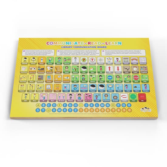 Inclusive Library Communication Board - Playground Communication Boards