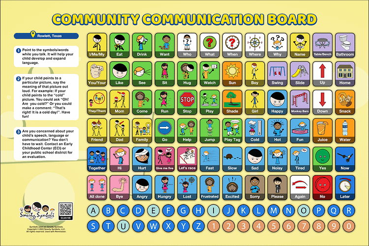 Purchase a Custom Playground Communication Boards