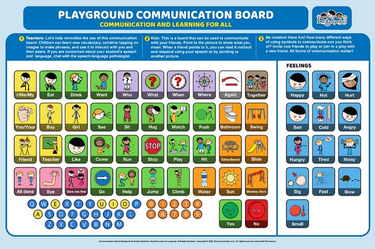 Purchase a Custom Playground Communication Boards