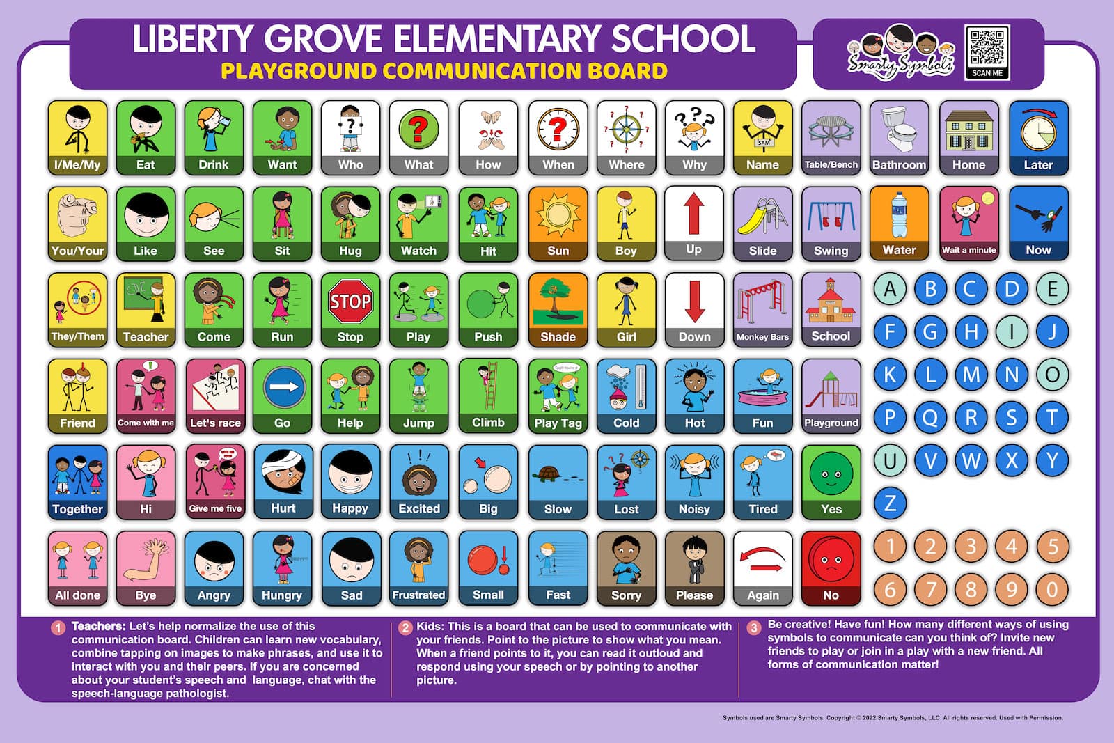 Contact - Playground Communication Boards